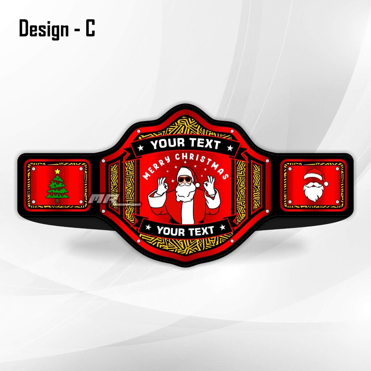 Leather Santa Belt - Best Christmas Gift | MR Champion Belts