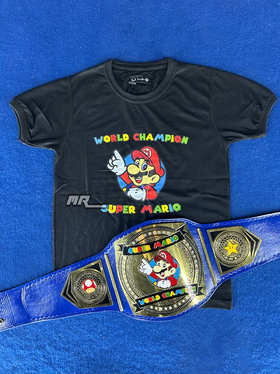 Mario Party Championship Belt - Mario Kart Championship Belt