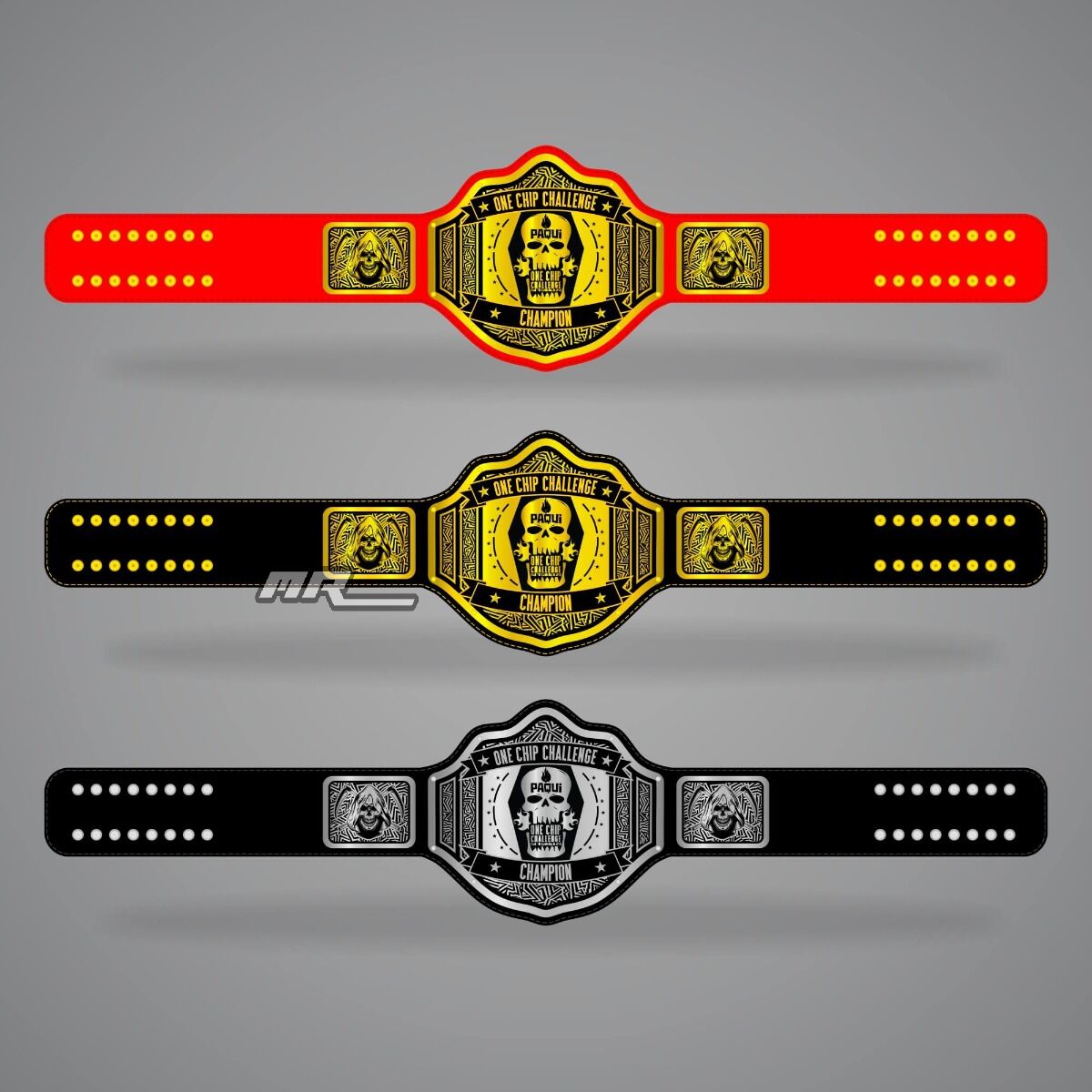 One Chip Challenge Champion Belt - Fantasy Champion Belt